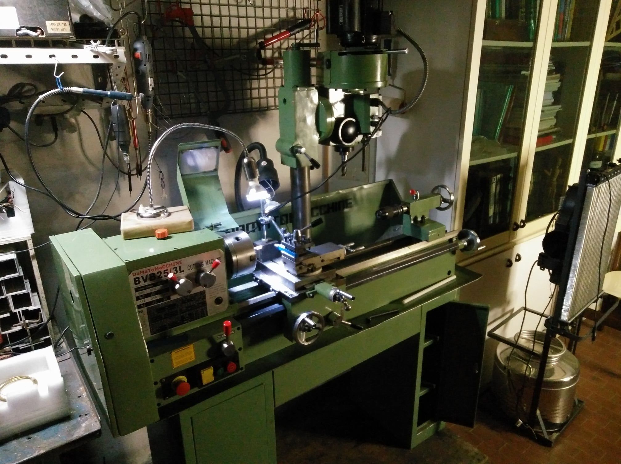 Lathe/milling machine joins the family! – Need for Science